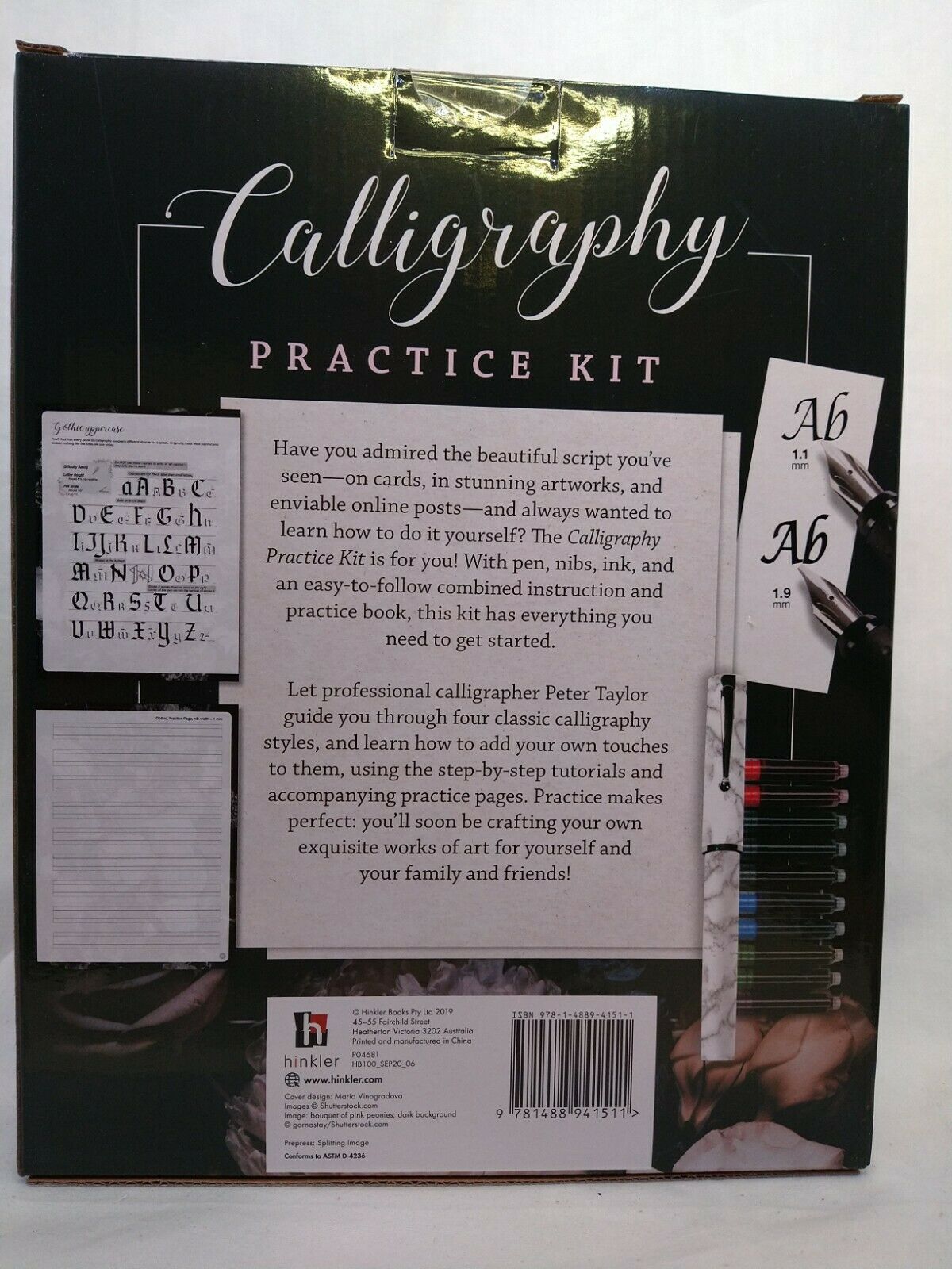 Calligraphy Practice Kit Hardcover - Maternity Fashionista - ThaiPick