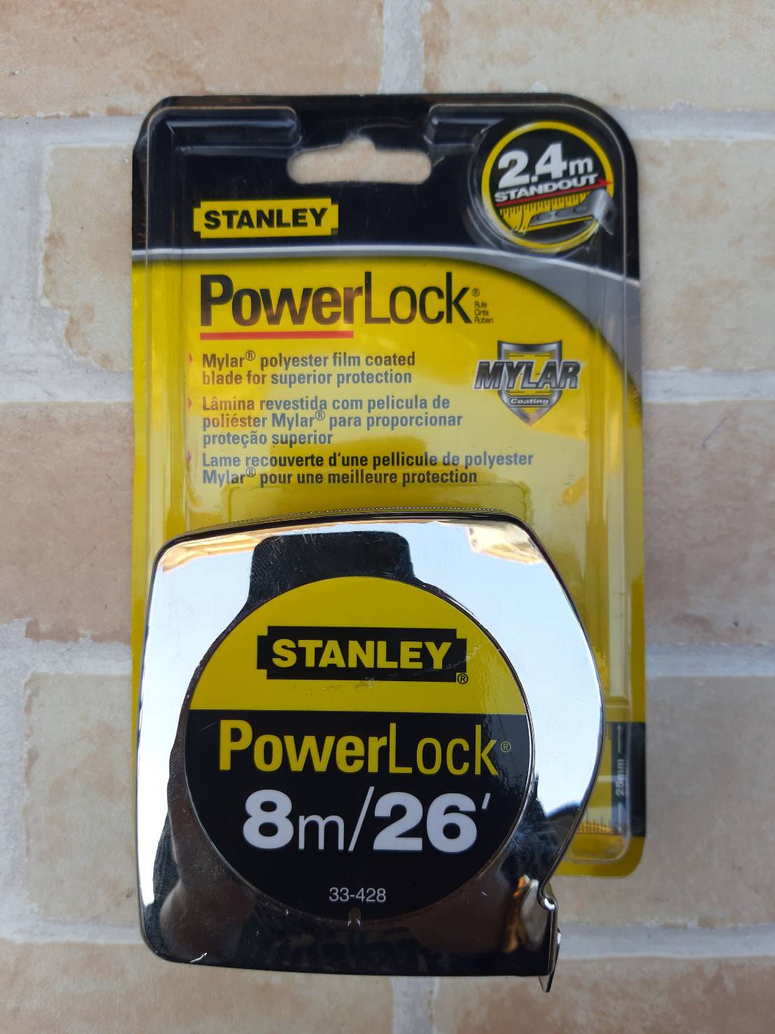 STANLEY ตลับเมตร 8เมตร รุ่น Power Lock ของแท้ 100% - PPP tools - ThaiPick