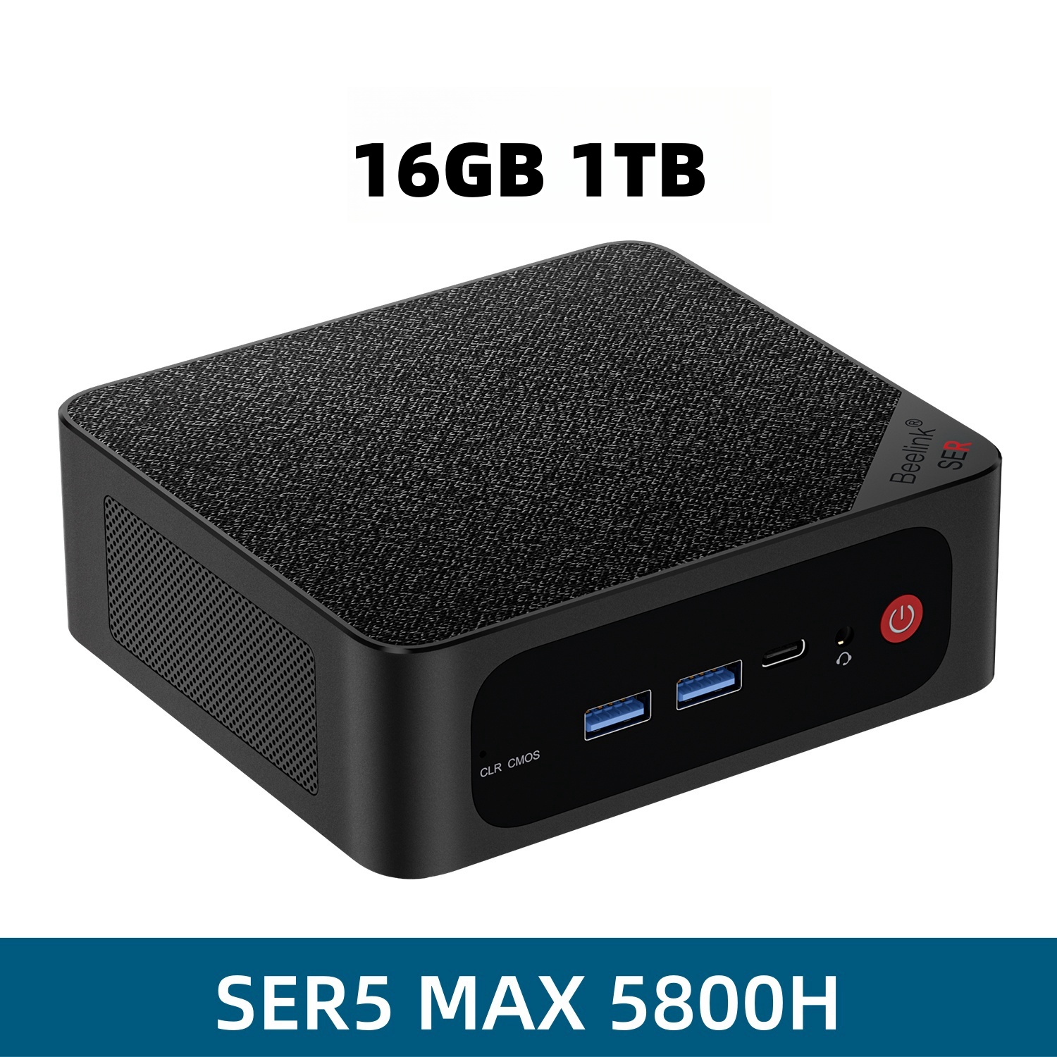 Beelink SER5 MAX MINI PC AMD Ryzen 7 5800H Mini PC Win 11 Pro DDR4 NVME SSD 5560U Beelink Mini ...