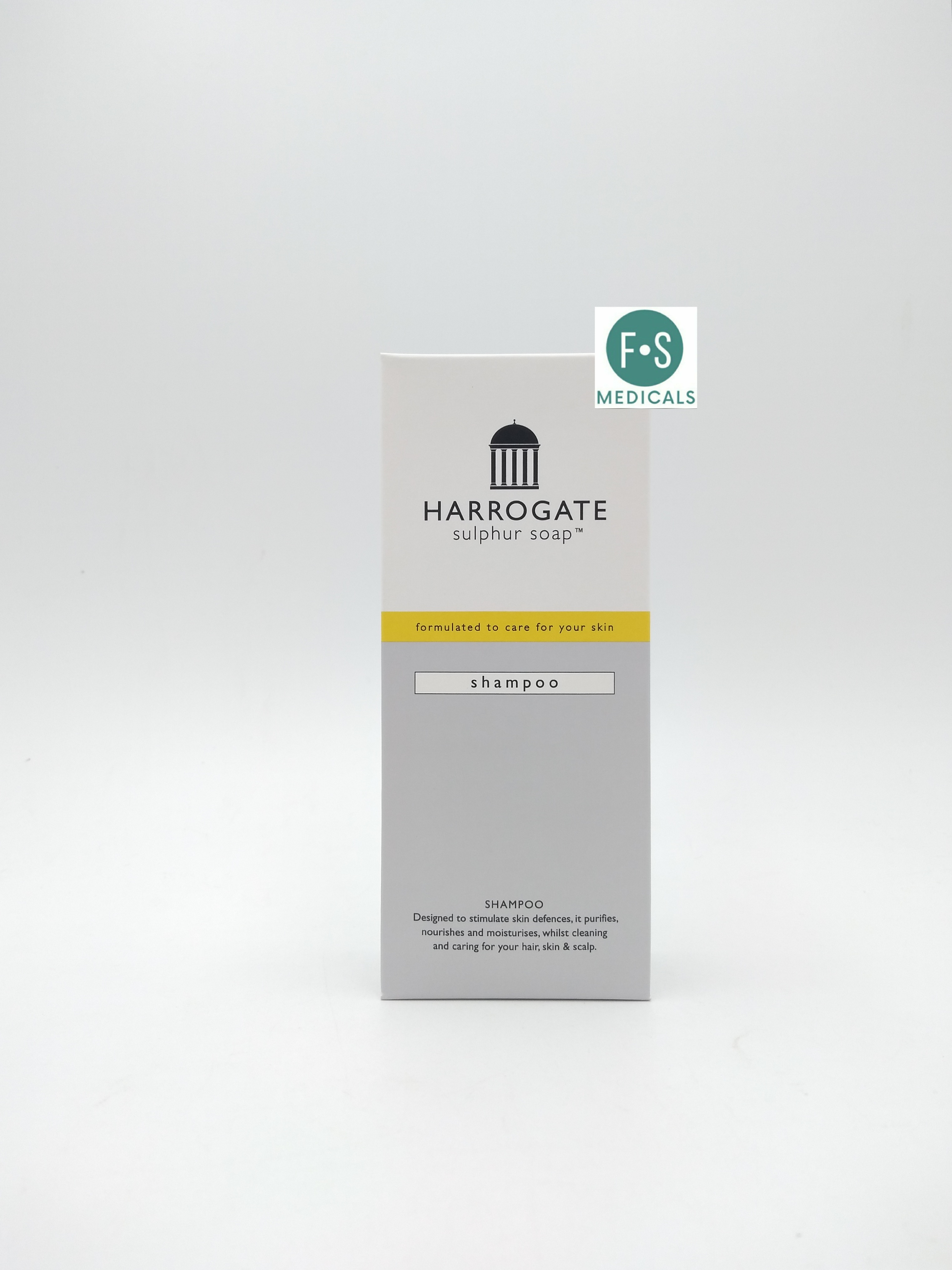 มีใบรับรองตัวแทนจำหน่าย!! Harrogate Sulphur Soap Shampoo 150 ml. ฮาโรเก ...