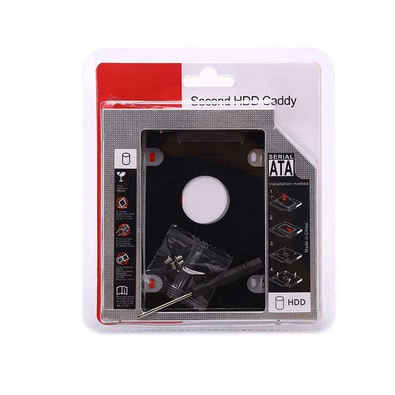 จัดส่งตลอด 24 ชมถาดแปลง ใส่ HDDSSD ในช่อง DVD Notebook 9.512.7mm SATA ...