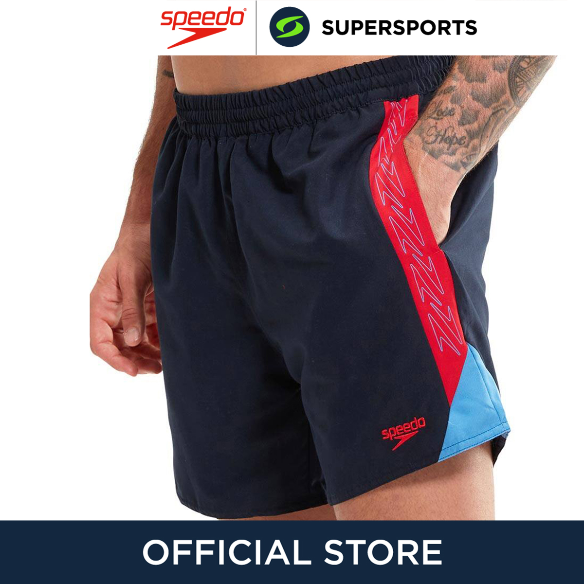 SPEEDO Hyperboom 16 กางเกงว่ายน้ำขาสั้นผู้ชาย - Supersports - ThaiPick