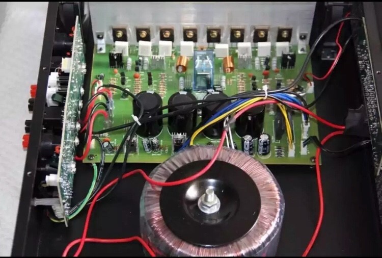 LXJ เพาเวอร์แอมป์ 8000W เครื่องขยายเสียง รุ่น A-5000 PRO ONLINE - MixASale