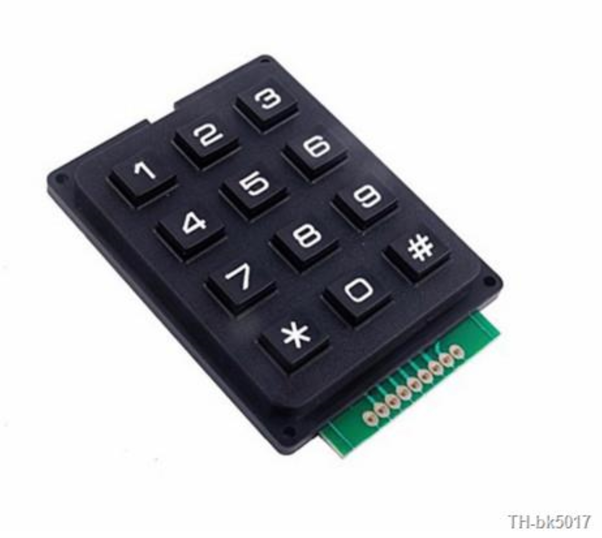 3x4 Matrix Keyboard Keypad Module Use Key PIC AVR Stamp Sml 3 x 4 ...