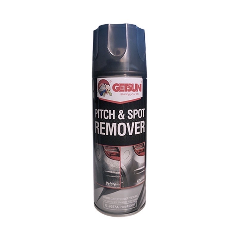 Getsun PITCH SPOT REMOVER สเปรยํล้างตราบยางมะตอย ขนาด 450ml | Lazada.co.th