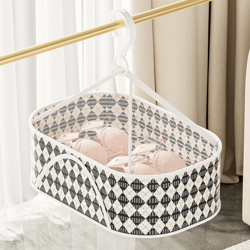 Laundry Basket Clothes Drying Net Hanging Network Clothes Tiled Mesh ...