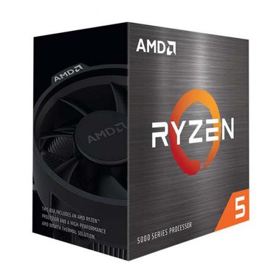 AMD AMD Ryzen 5 5600X BOX CPU 100-100000065BOX Model YD5-5600X065BOX ...