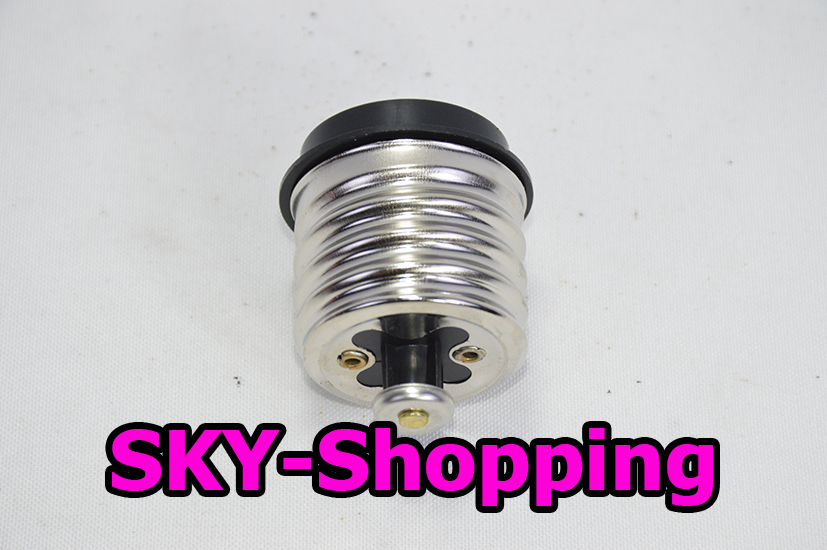 ขั้วแปลงหลอดไฟ E27-E40/E40-E27 NATO lamp holder converter ขั้วแปลงขนาดเกลียว ขั้วแปลงไฟ แปลงหัว ...