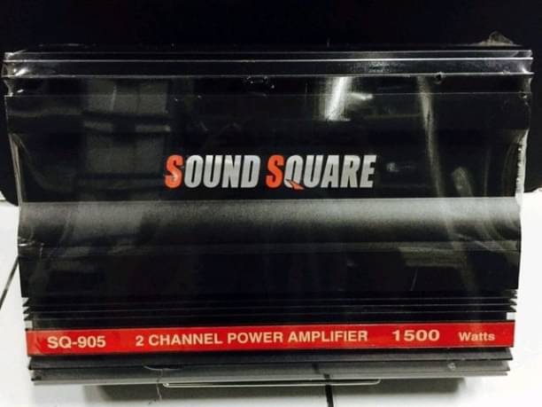 แอมป์รถยนต์ Sound Square Sq-905 1500Wเต็ม มีฮีทซิงค์ระบายความร้อน ชุดอี ...