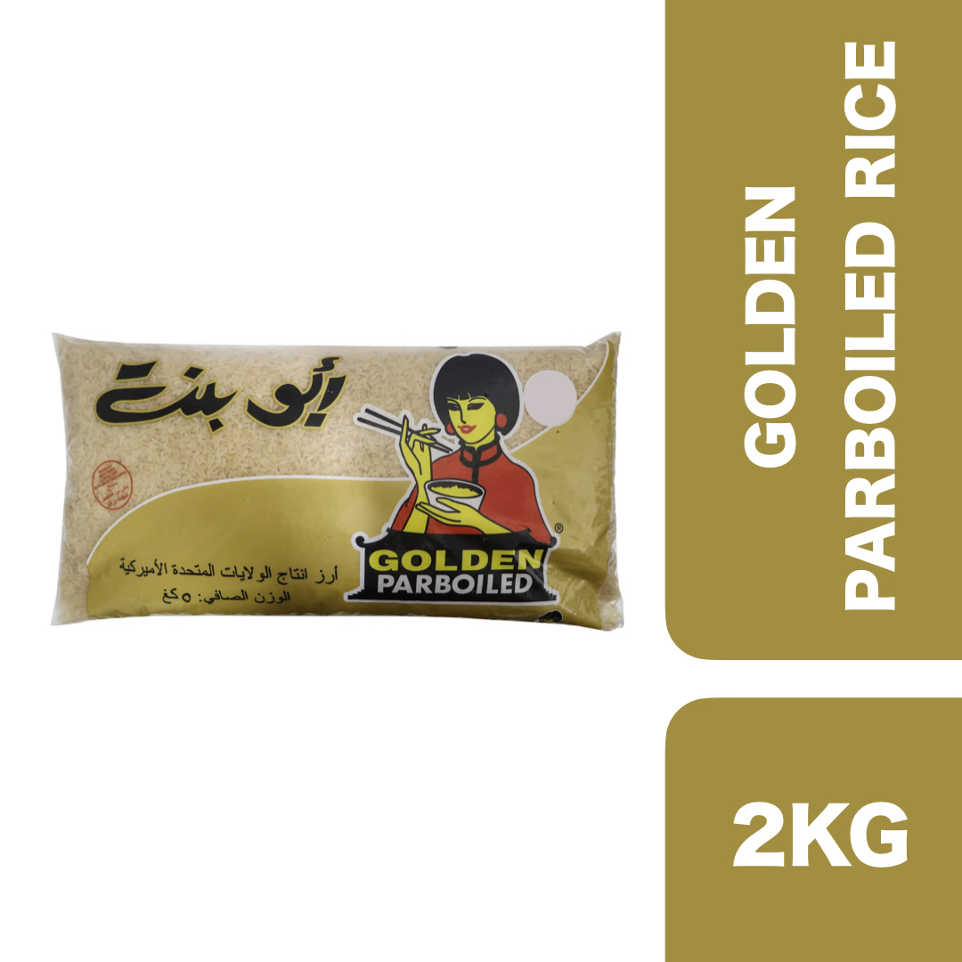 Abu Bint Golden Parboiled Rice 2kg ++ อบูบินท์ ข้าวนึ่งสีทอง 2กก. ...