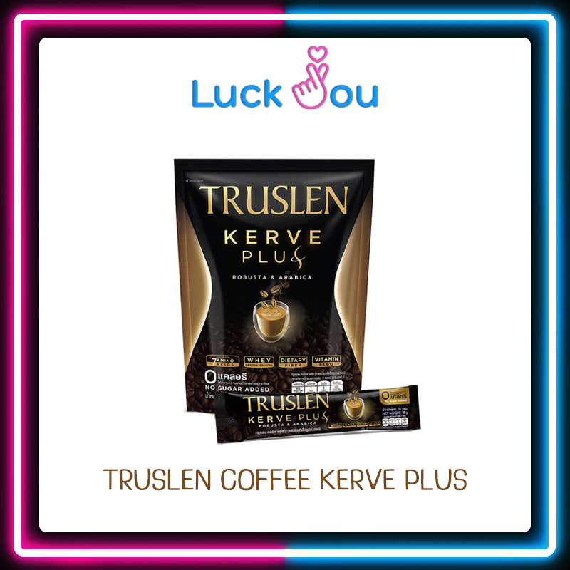 Truslen Kerve Plus ทรูสเลน เคอร์ฟ พลัส กาแฟทรูสเลน 12ซอง | Lazada.co.th