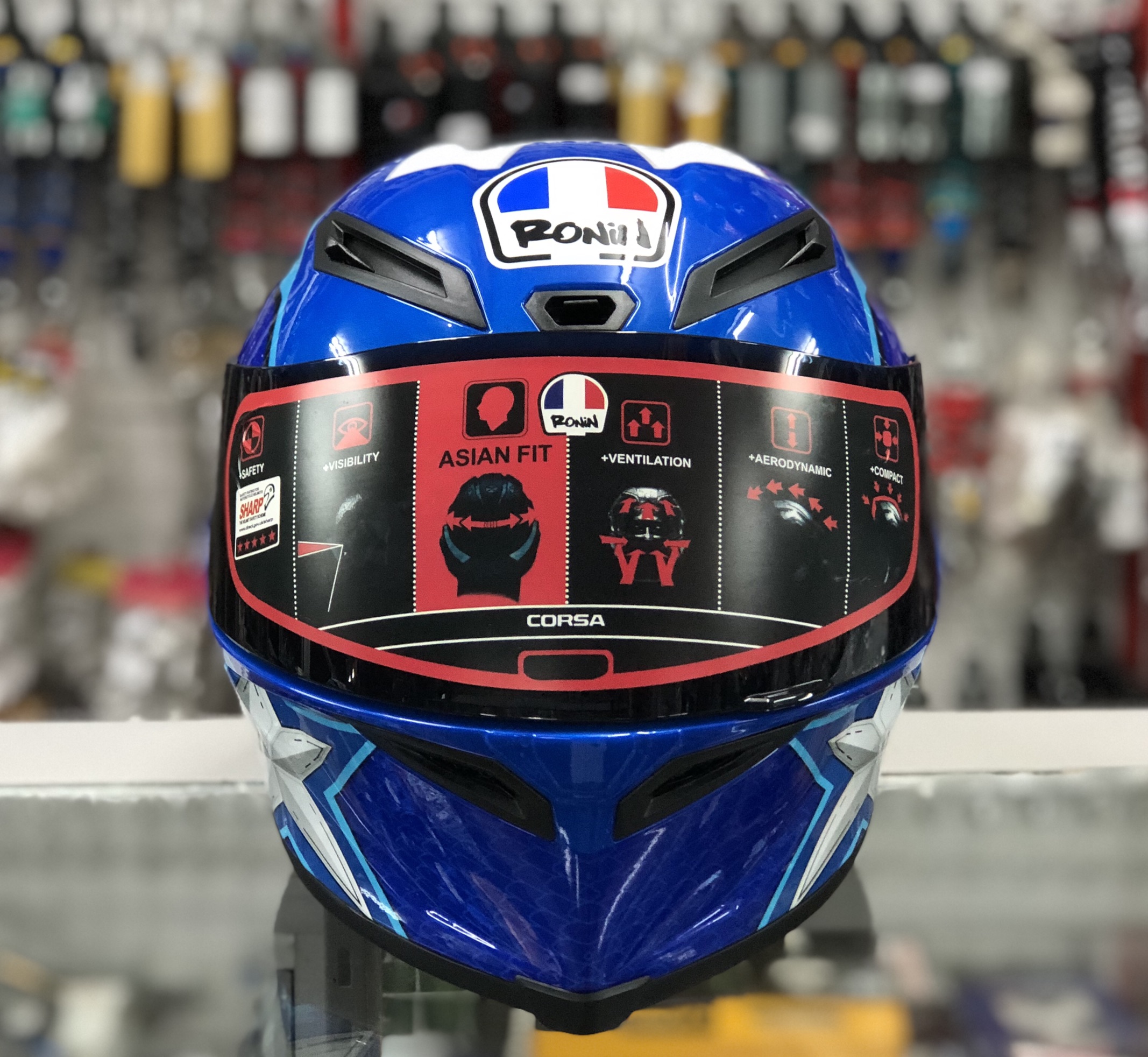 หมวกกันน็อค Ronin helmet new 2020 (R-128) - JNP Racing Shop - ThaiPick