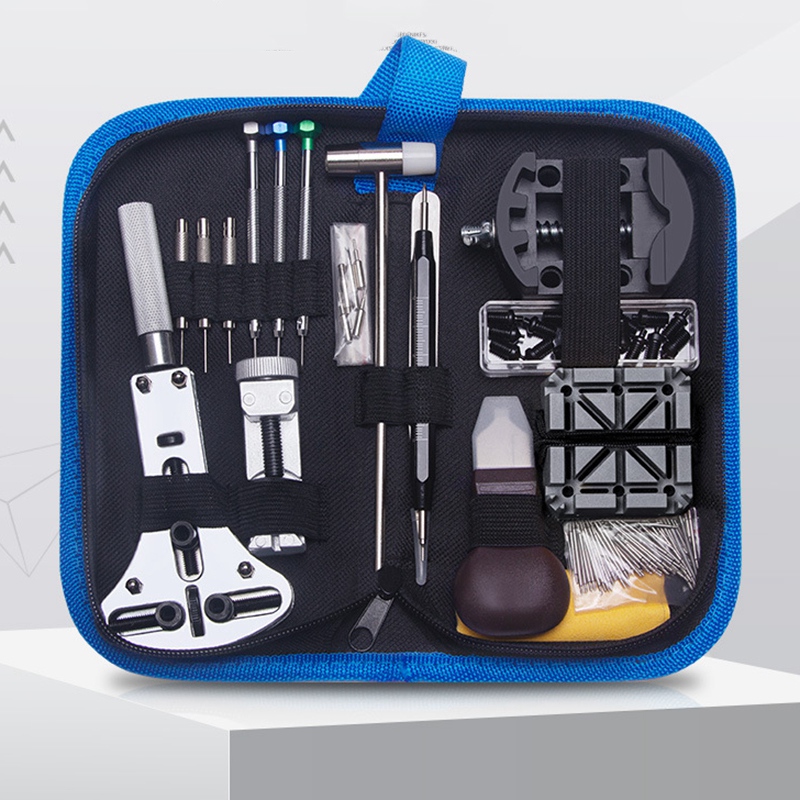 146Pcs/Set Professional Watch Repair Tool Kit Watchmaker Case Opener ...