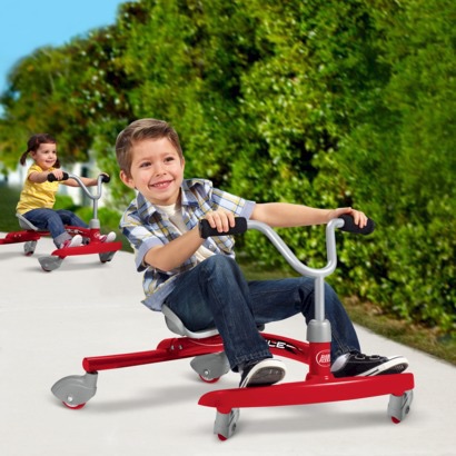 Radio Flyer Ziggle Ride On รถหมุนเลี้ยวไป มา รูปแบบใหม่จาก Radio Flyer ...