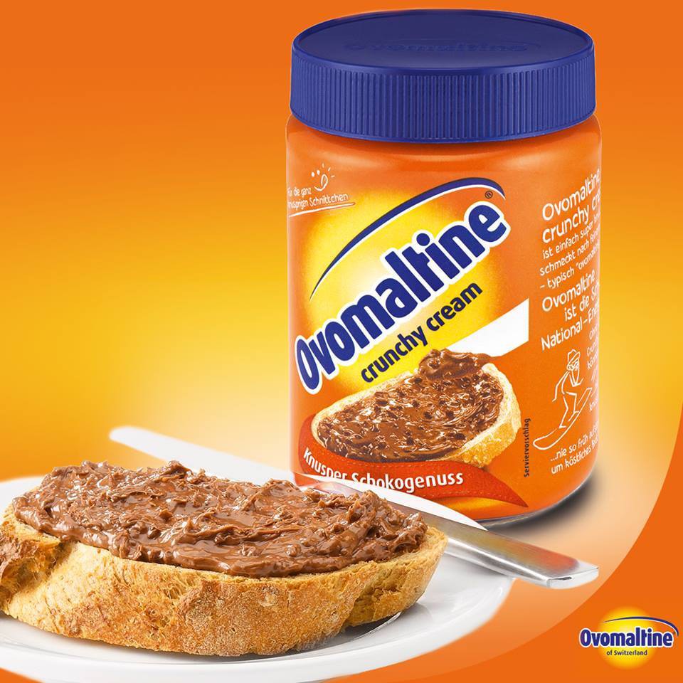 สินค้าโปร Ovomaltine crunchy cream 380 g.แยมโอวันติน ครั้นชี่ สเปรดช็อค ...