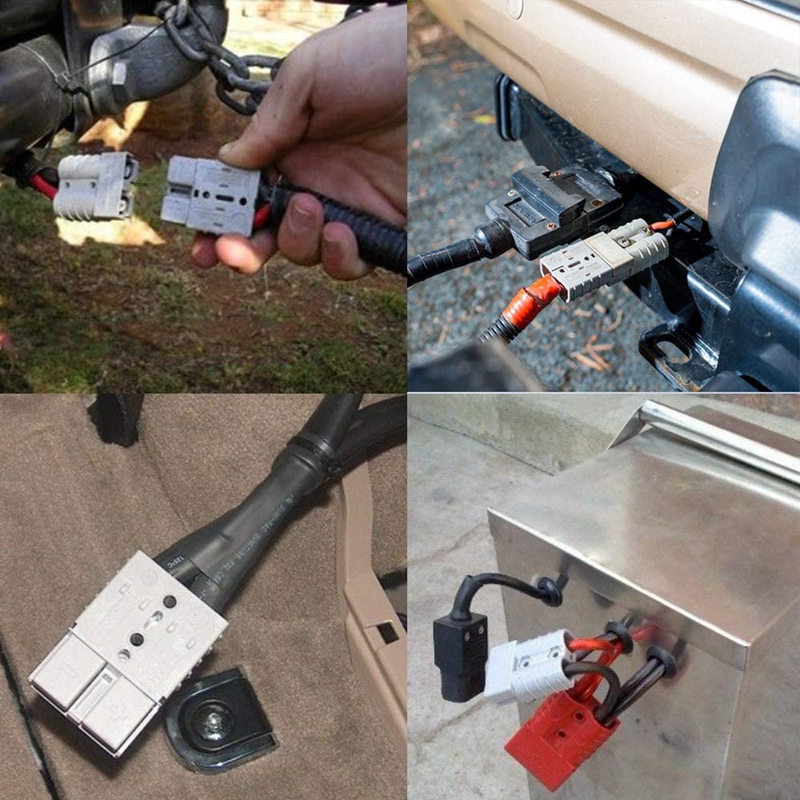 2 Pieces of Quick Connect Plug 175A 600V Battery Quick Connector Power ...