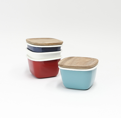 ENAMEL OVENWARE SQ S - Chabatree shop - ThaiPick