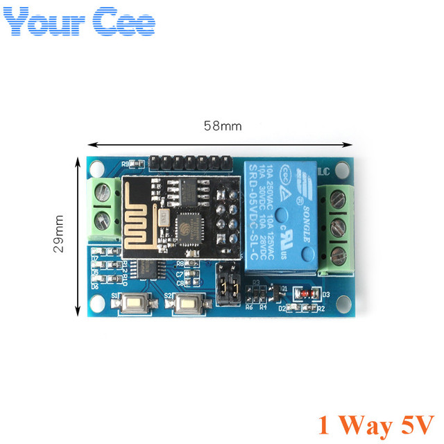 ESP8266 ESP 01 5V 12V 1 2 4 Way WiFi Relay Module Things Smart Home Remote Control Switch ESP01 ...