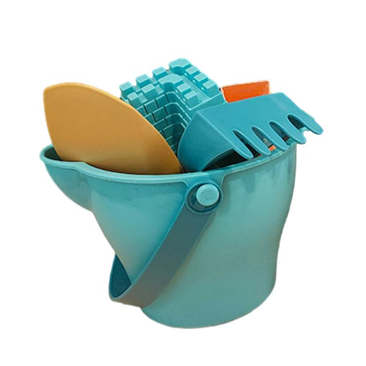 Beach Bucket Toy Kids Beach Toys with Bucket and Shovels Sandbox Beach ...
