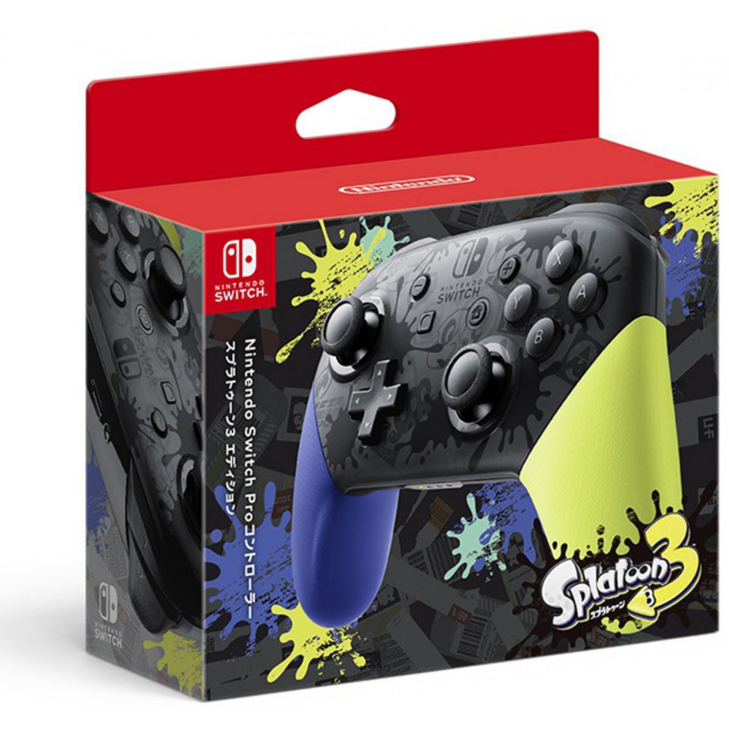 พร้อมส่ง NSW NINTENDO SWITCH PRO CONTROLLER SPLATOON 3 SPECIAL EDITION ...