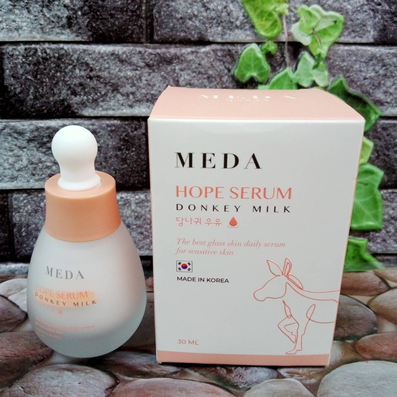มีด้า เซรั่มน้ำนมลา meda hope serum donkey milk ขนาด 30 ml - MixASale