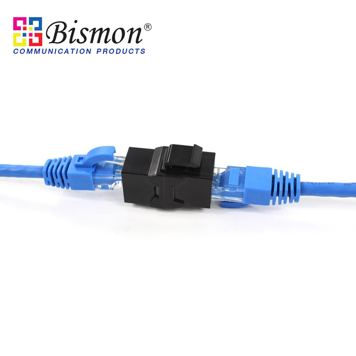 อุปกรณ์เชื่อมต่อ RJ45 Cat.6 Panel Mounted Snap-In Inline Coupler(ตัว ...
