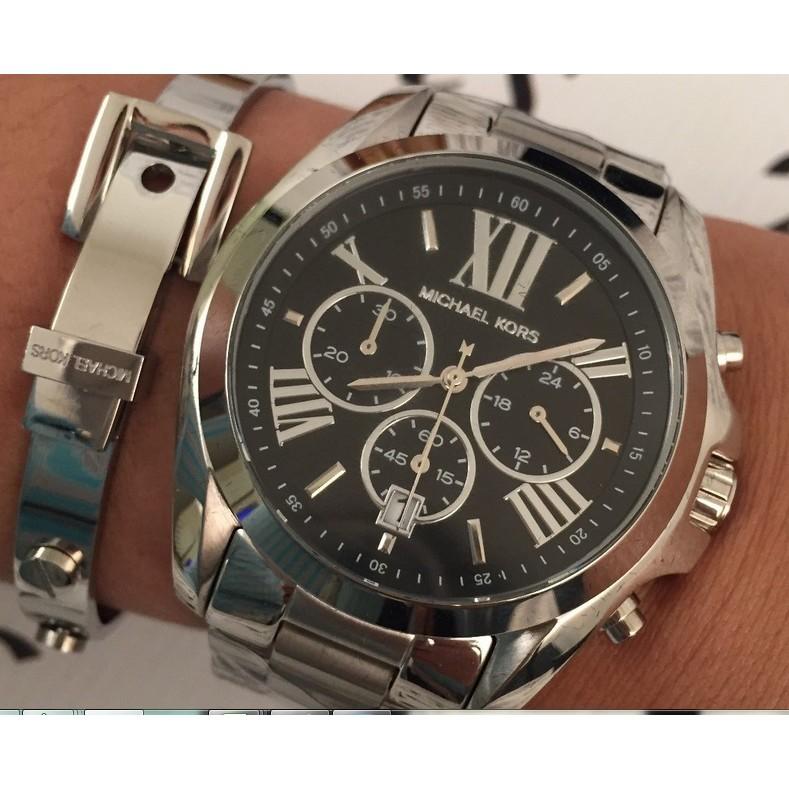 Timepiece Store - Michael Kors MK5705 Silver-Tone Sport Watch ...