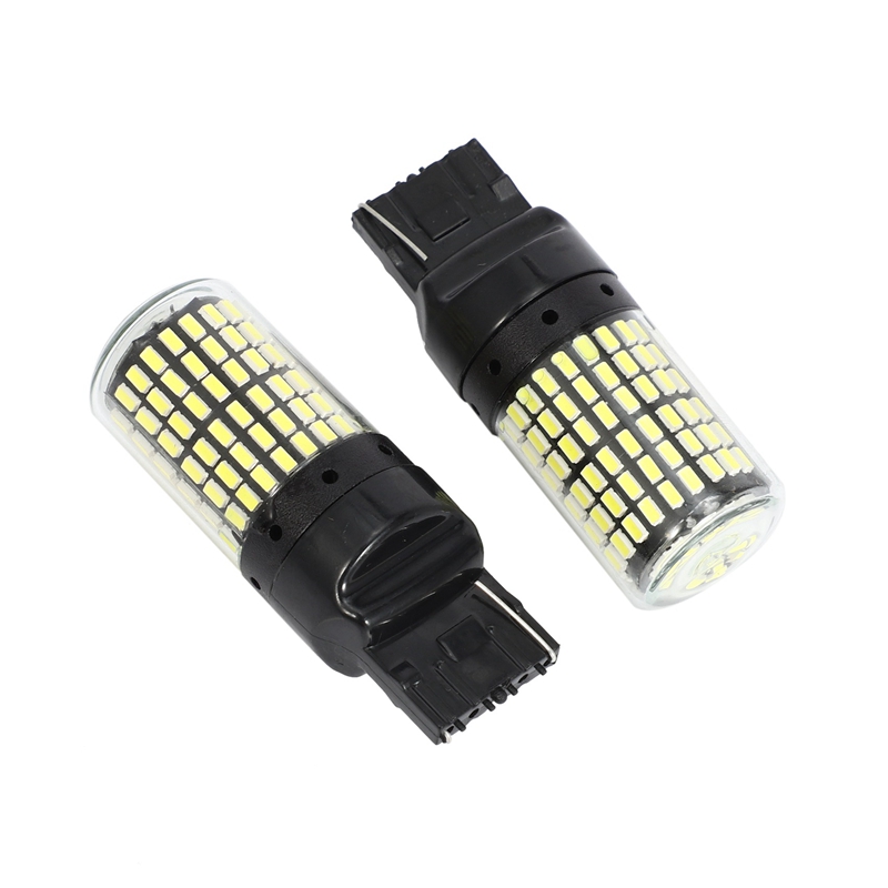 4Pcs Super Bright Canbus T20 7440 W21W Wy21W 144-Smd Reverse Light Turn ...
