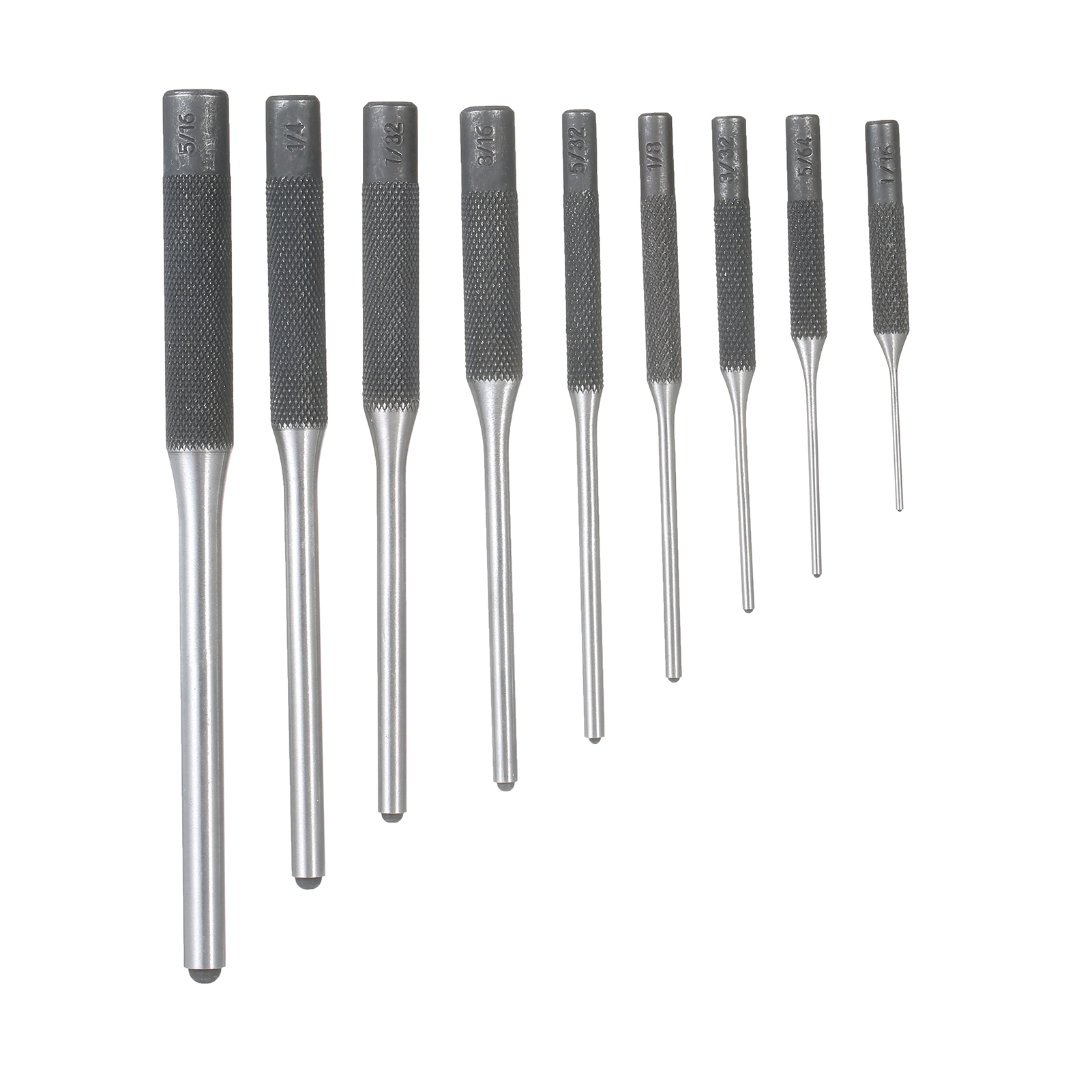 BRAKEMAN Roll Pin Punch Set Chisel 6PC 1.5-8mm Leather Center Punch ...