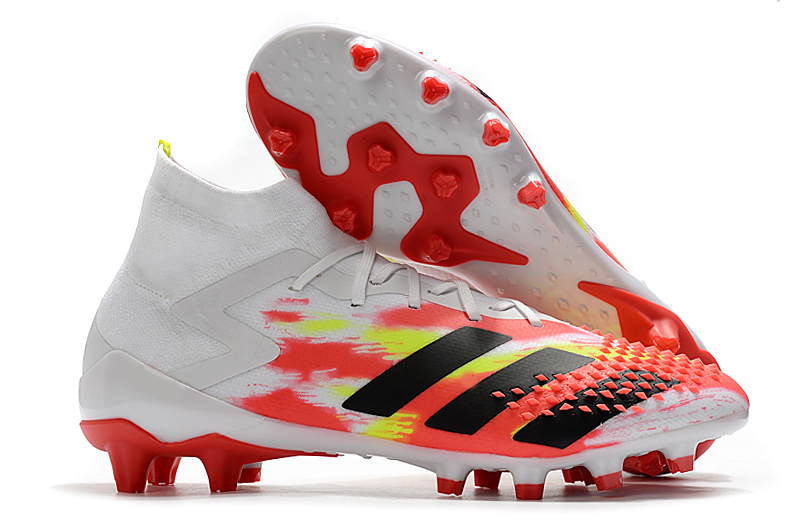 100 genuineAdidas Football Shoes-Adidas Predator Mutator 20.1 FG Orange ...