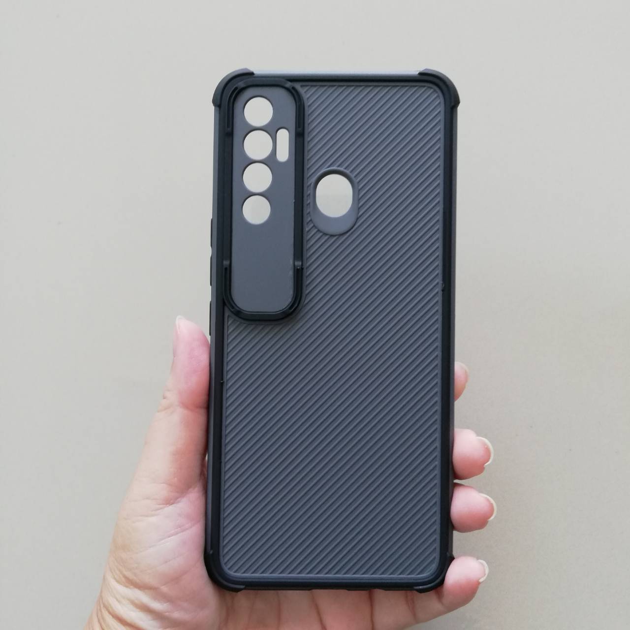 Case TECNo SPARK7P/ SPARK7Pro/ SPARK7 เคสหลังแข็งลายแคฟล่า ขอบนิ่ม เคส ...