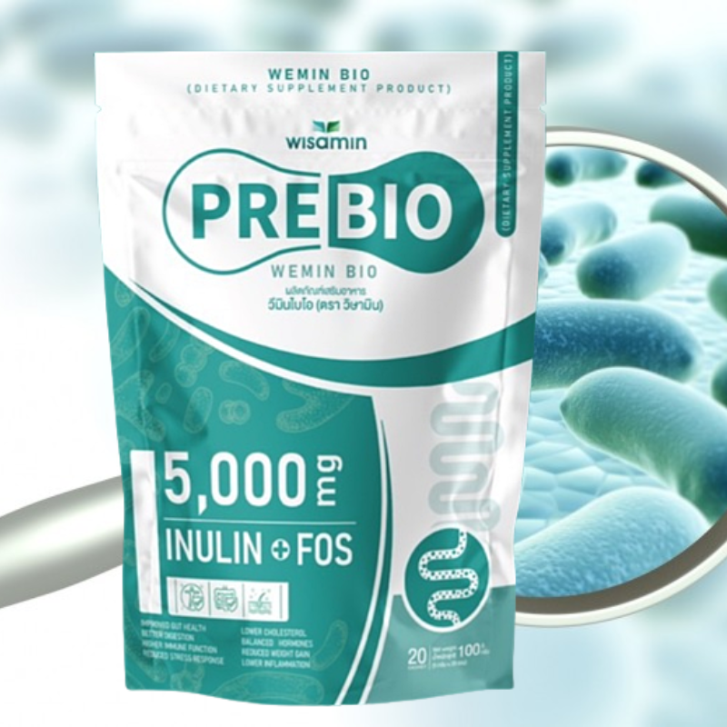 Prebiotics PRE BIO พรีไบโอ ผลิตภัณฑ์เสริมอาหารพรีไบโอติก ดีต่อระบบ ...