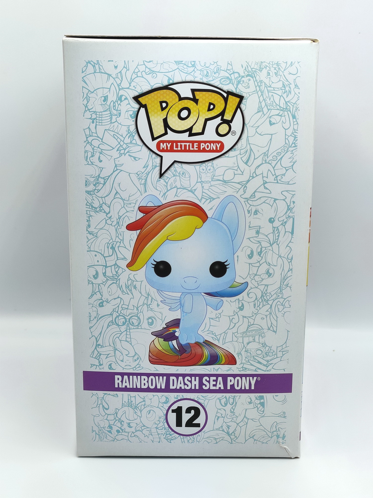 Funko pop My Little Pony - Rainbow Dash Sea Pony Chase 12 (กล่องมีตำหนินิดหน่อย) - Funko ...