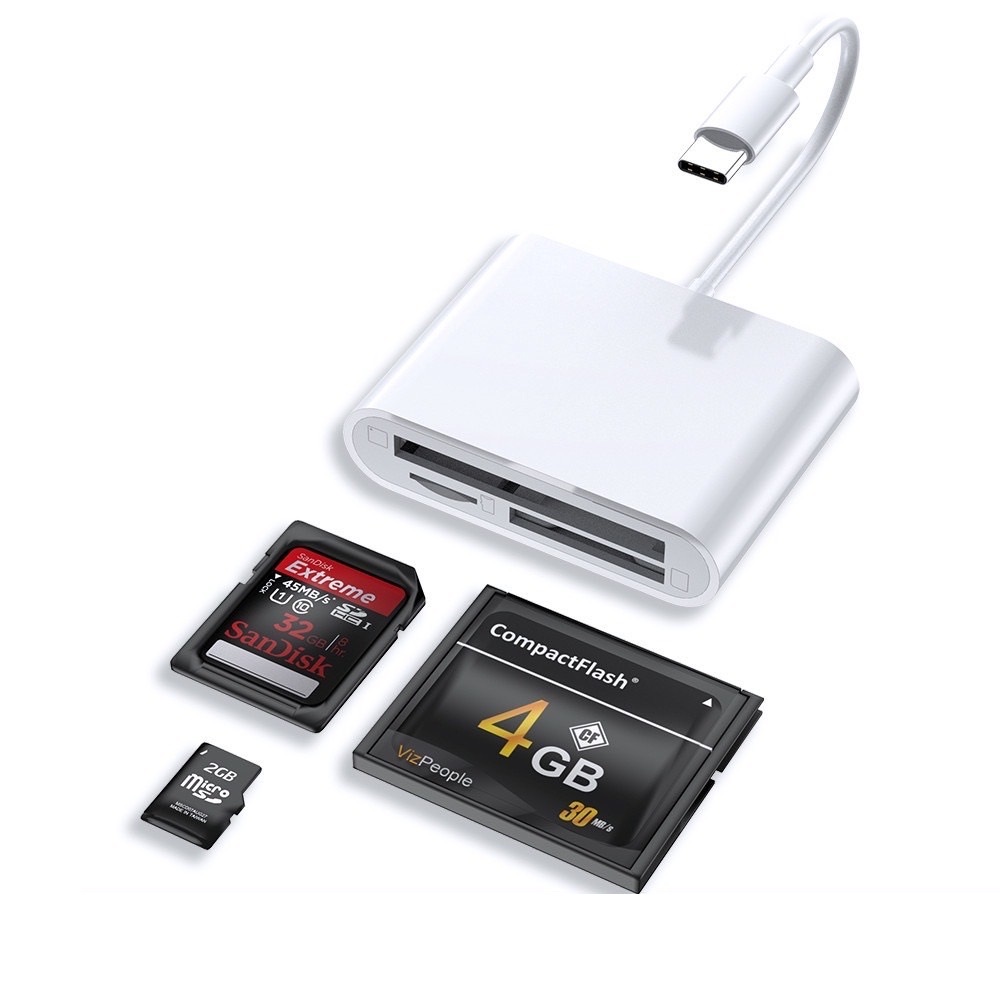 iPhone iPad Lightning OTG Card Reader Adapter Lightning to SD Card โอน ...