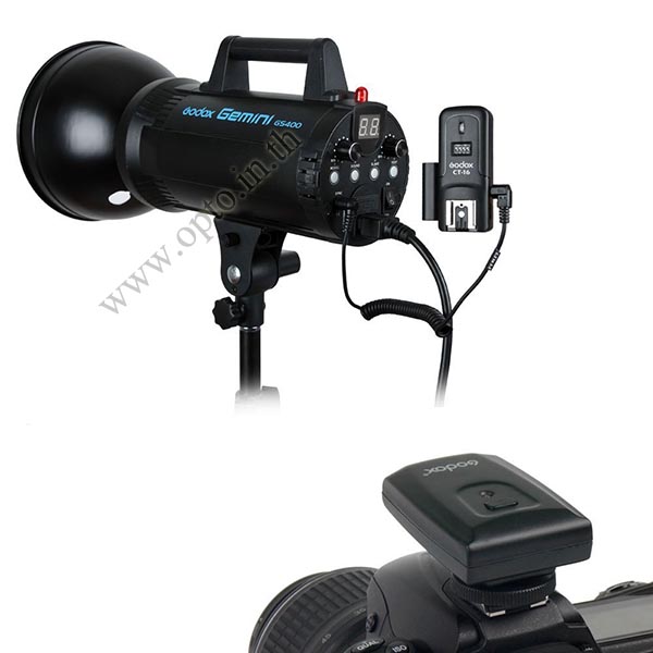 Godox CT-16 Set Wireless Radio Flash Trigger Transmitter + Receiver For ...