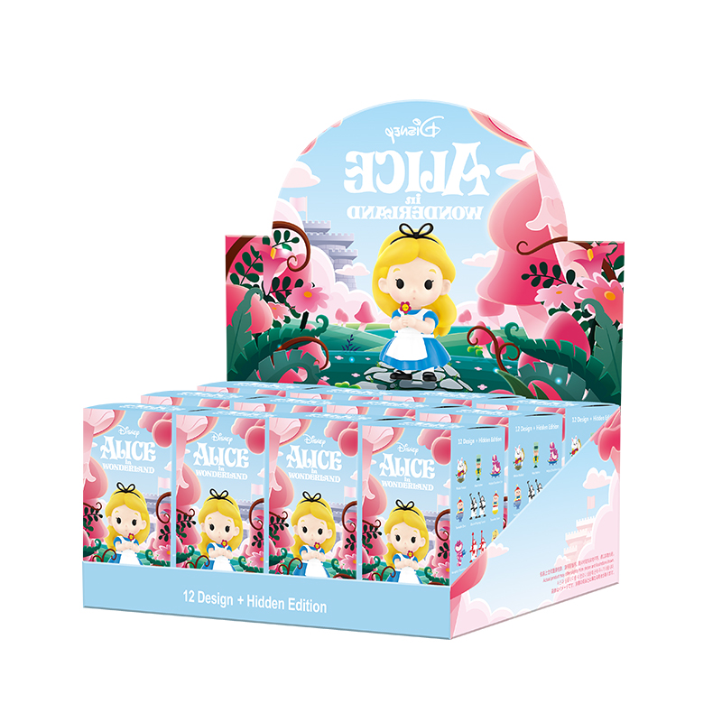 POPMART Bubble Mart Disney Alice in Wonderland Blind Box Handmade Toys ...