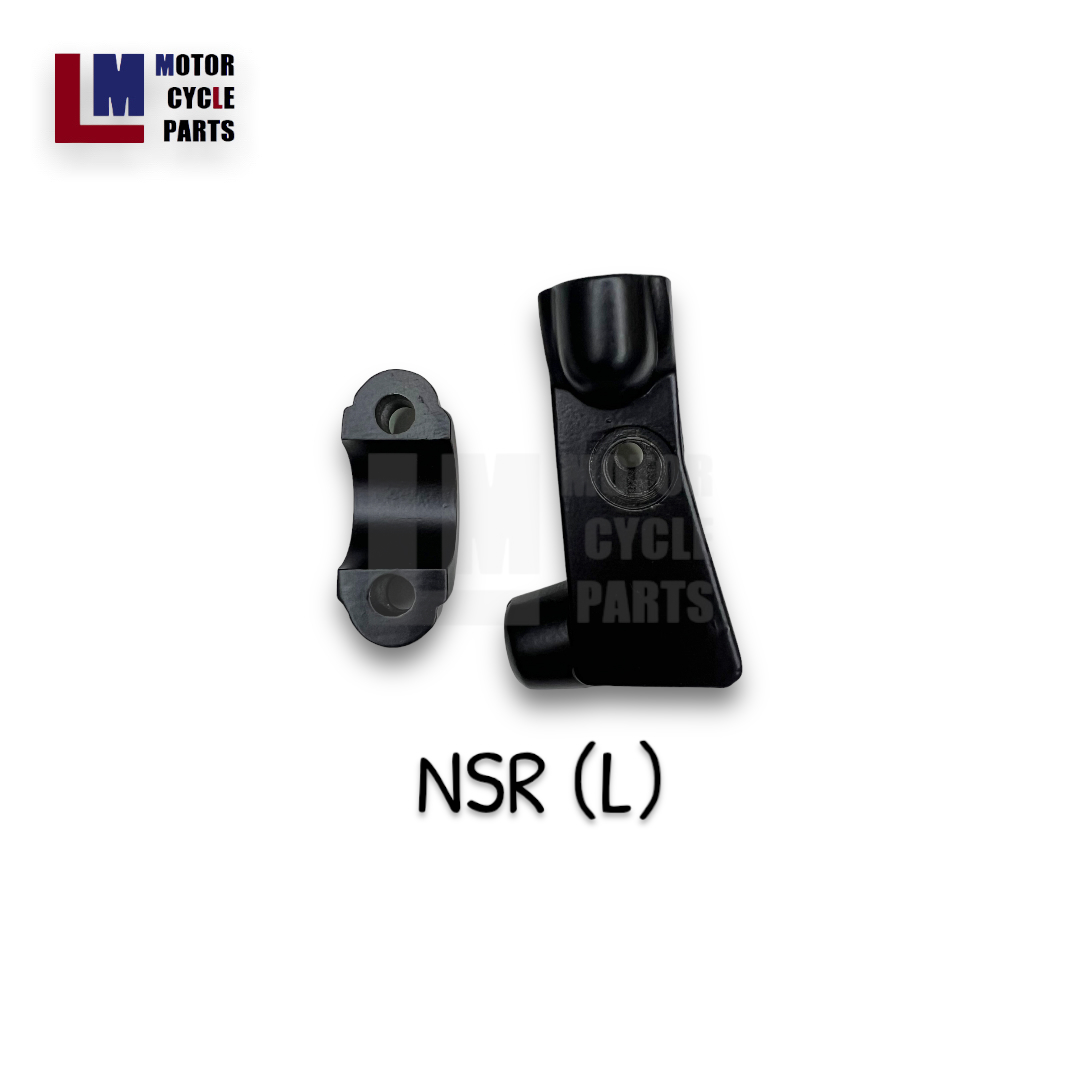 ที่ยึดรูกระจกมองหลัง หูกระจก HONDA NSR (L) ข้างซ้าย ตรงรุ่น สีดำเงา ...