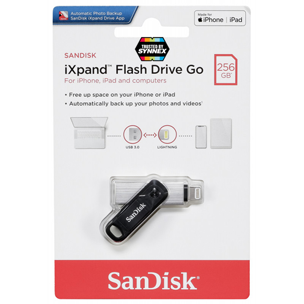 256 GB FLASH DRIVE (แฟลชไดร์ฟ) IXPAND FLASH DRIVE GO (SDIX60N-256G ...