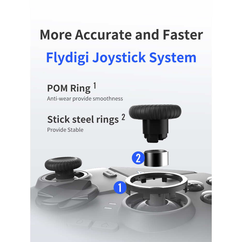 ประกันศูนย์ไทย 1 ปี จอยเกม Flydigi Vader 3 Pro Multi-Platform ...