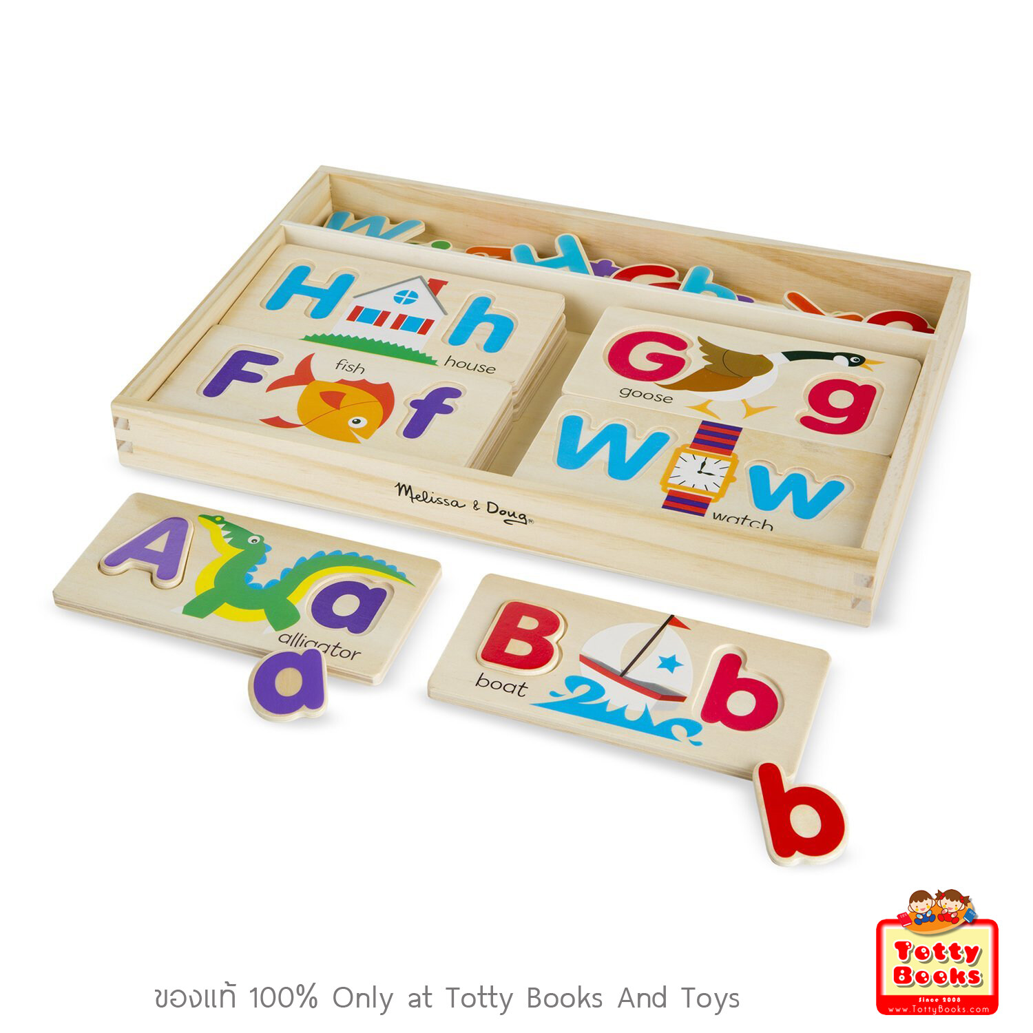 Totty Books (ของแท้ USA ส่งไวจากไทย 2.5 - 6 ขวบ) ของเล่นไม้เสริมทักษะ ...