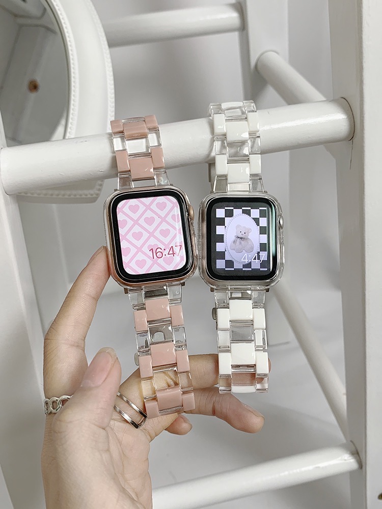 พร้อมส่ง งานใหม่ สุด Cute สายเรซิ่นใส แบบ 2 โทน แบบสลับสี สวยมากมาก ...