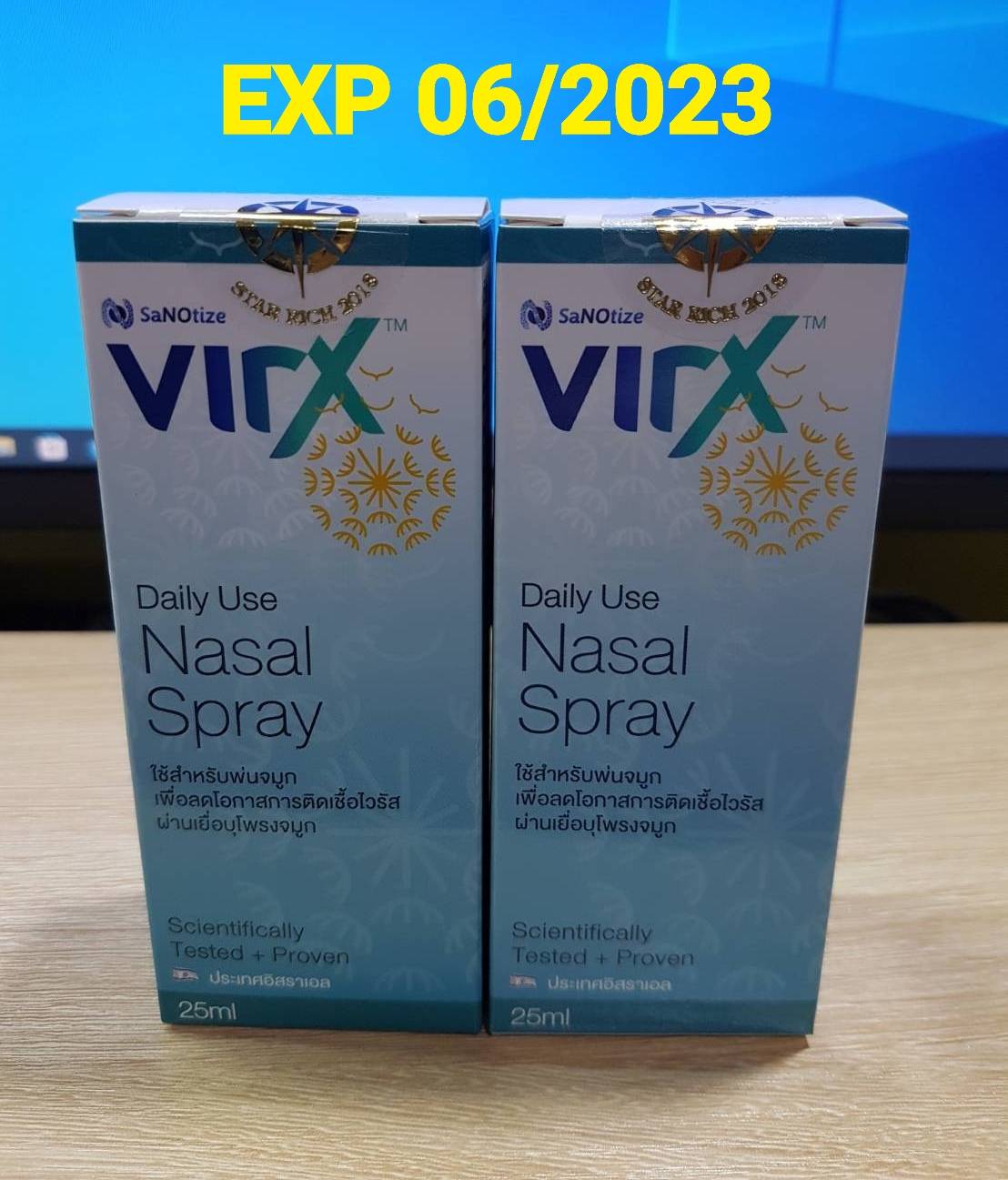 Virx Nasal Spray EXP06/2023 ***ล็อตใหม่*** จากบริษัทนำเข้า มีสติกเกอร์ ...