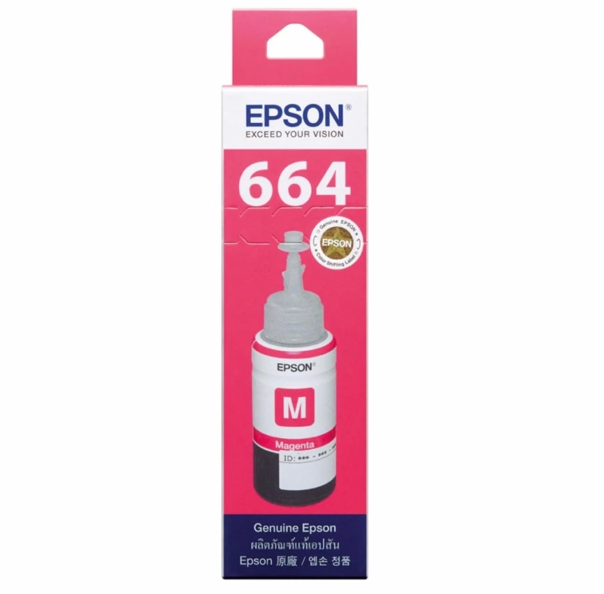 EPSON Ink bottle T6642/T6643/T6644(C/M/Y) หมึกเติม ยี่ห้อเอปสัน 3 ขวด ...