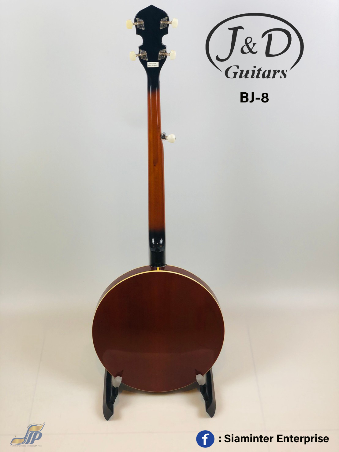 เบนโจ 5 สาย J&D BJ-8 - Siaminter Enterprise Company Limited - ThaiPick