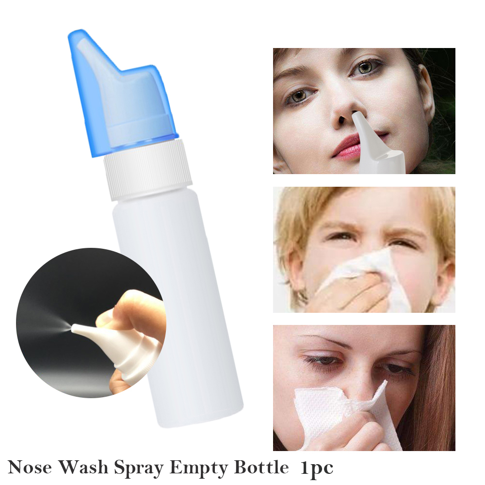 NQSW แบบพกพาต้านทานภูมิแพ้ผู้ใหญ่เด็กฆ่าเชื้อทำความสะอาดล้างจมูก Neti ...