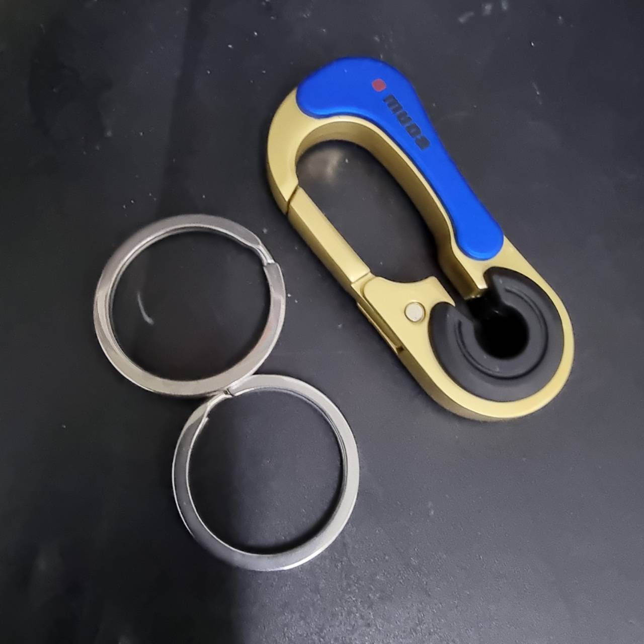 พวงกุญแจ สุดหรู จากญี่ปุ่น omuda 3754-1 ทำจากแสตนเลสสตีลแท้พร้อมหูเกี่ยวคุุ๋ พวงกุญแจ แข็งแรง ...