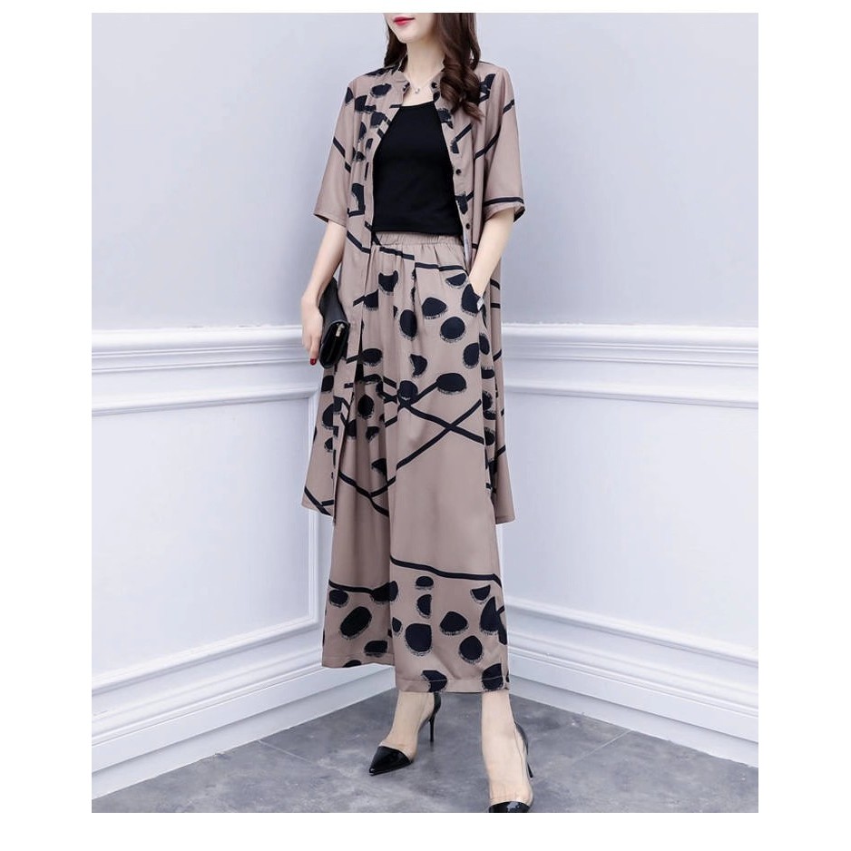 midsummer ชุดเซ็ต 2 ชิ้น แฟชั่นผู้หญิงสไตล์เกาหลี ดีไซน์สวยงาม ทันสมัย ...