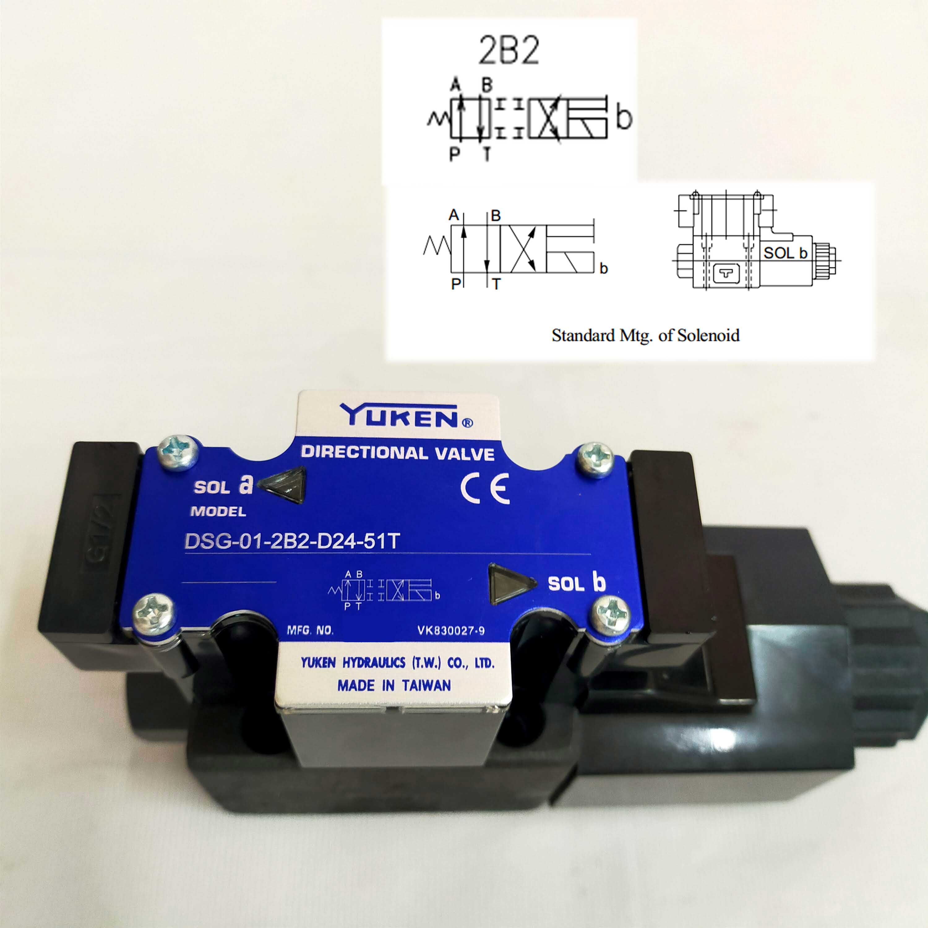 Yuken Hydraulic Solenoid Valve Coil at Skye Clarey blog