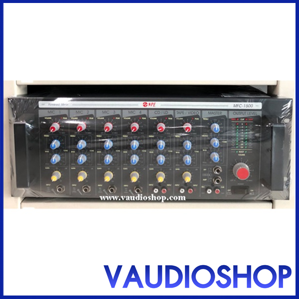 NPE MFC-1500 Power Mixer Amp เครื่องขยายเสียง แอมป์ เพาเวอร์มิกซ์ เอ็น ...