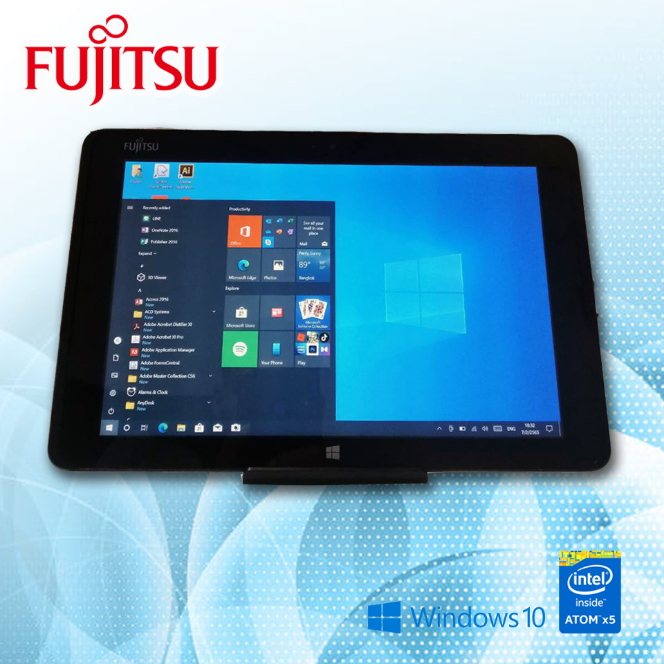 โน๊ตบุ๊ค แท็บเล็ต FUJITSU รุ่นARROWS Q506 แรม4GB WINDOW10 มือสองสภาพดี ...